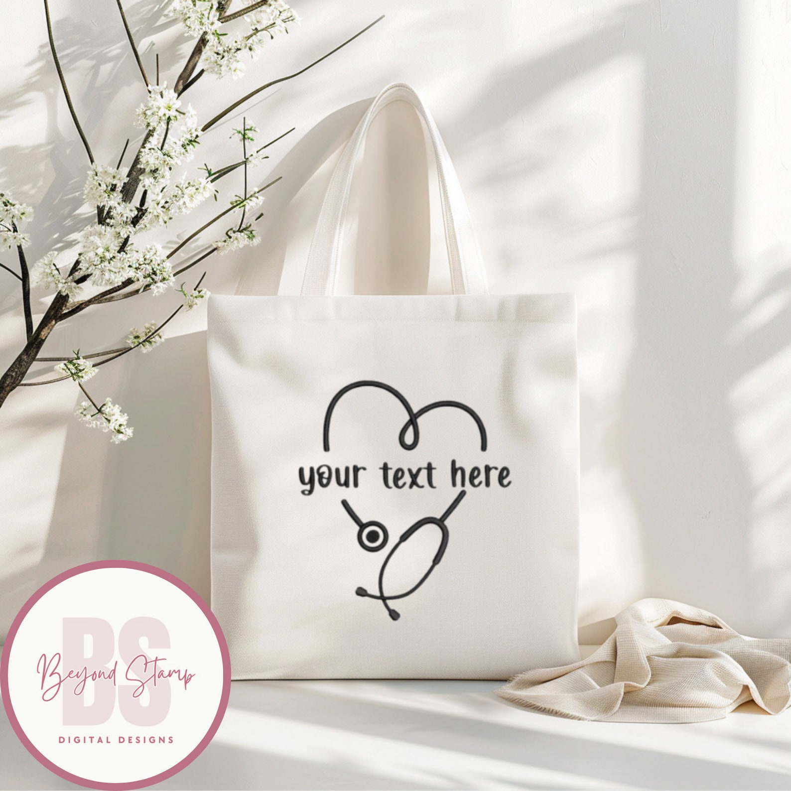 Stethoscope Split Embroidery Design, Machine Embroidery Designs, Nurse ...