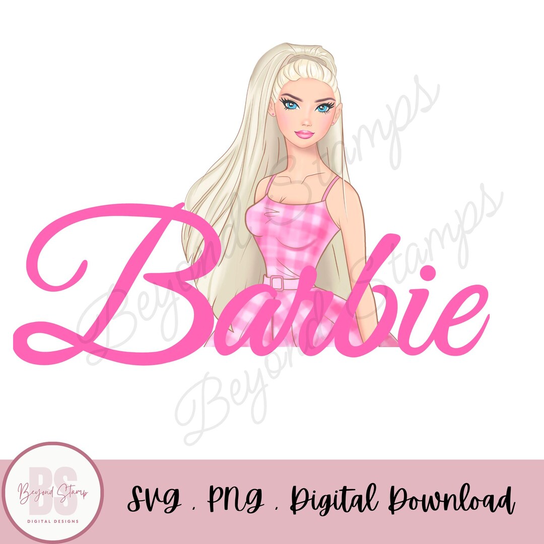 Barbi SVG Bundle, Barbe Sublimation, Sublimation Designs, Pink Barb ...