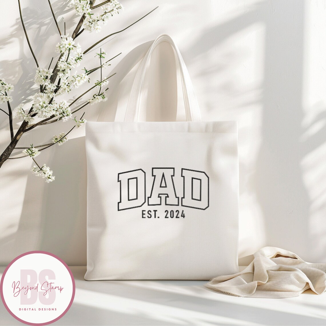 DAD Embroidery Design Bundle, Arched Machine Embroidery Design for ...