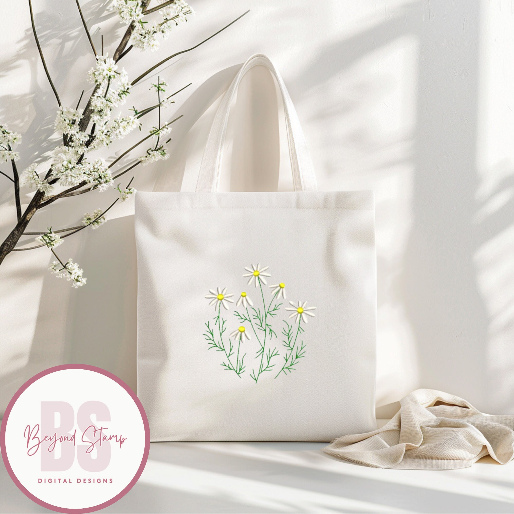 Daisy Embroidery Design Machine Embroidery Designs, Wildflowers ...