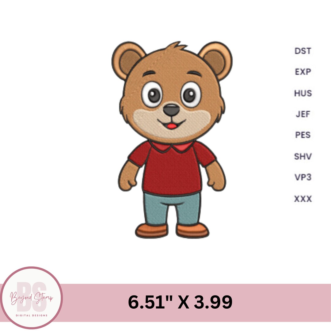 Bear Embroidery Designs Baby Boy Embroidery Design Machine Embroidery ...