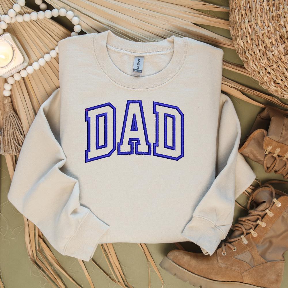 MOM DAD Curved Applique Embroidery Designs Bundle , Varsity Arched ...
