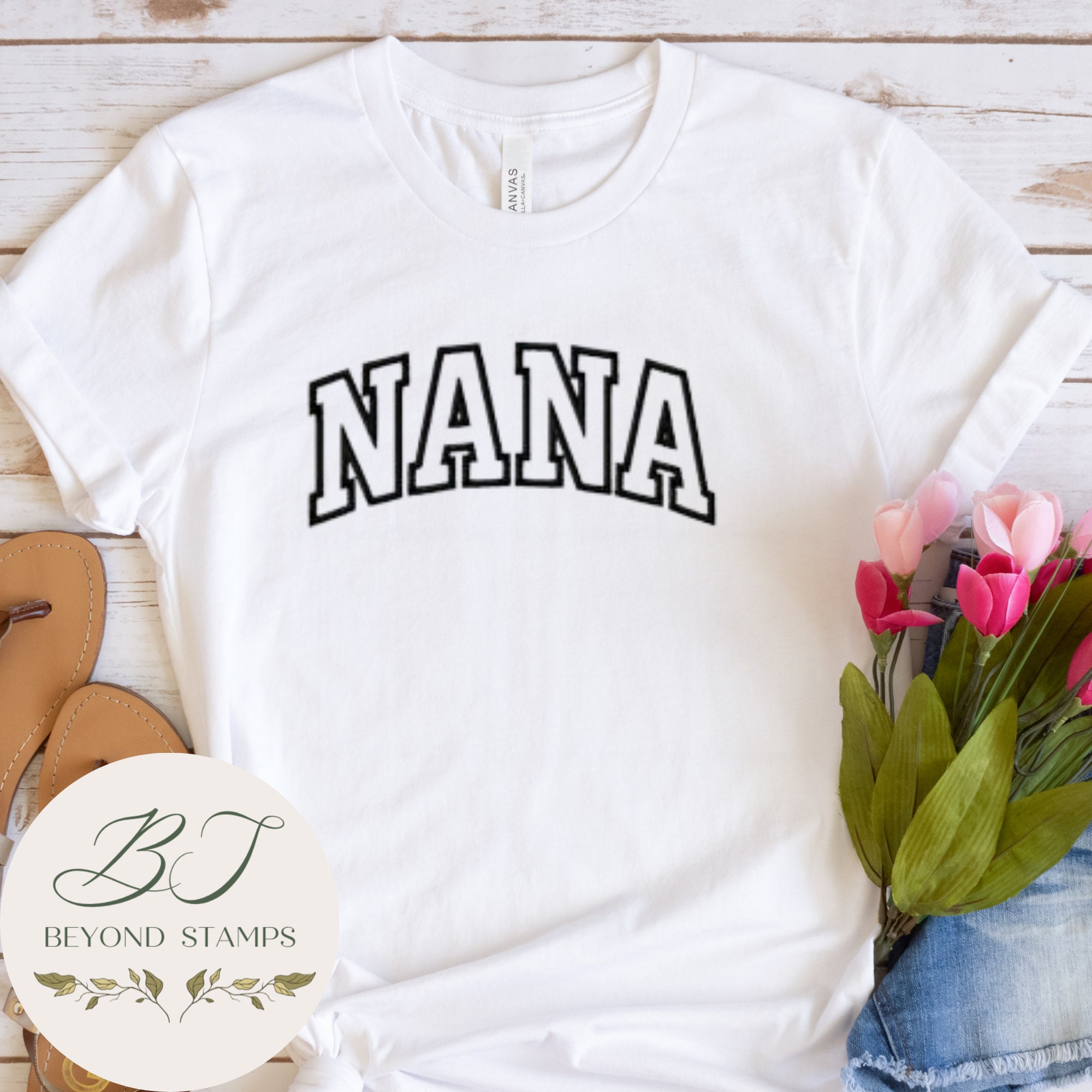 NANA Applique Embroidery Design, Machine Embroidery, Mothers Day Gift ...