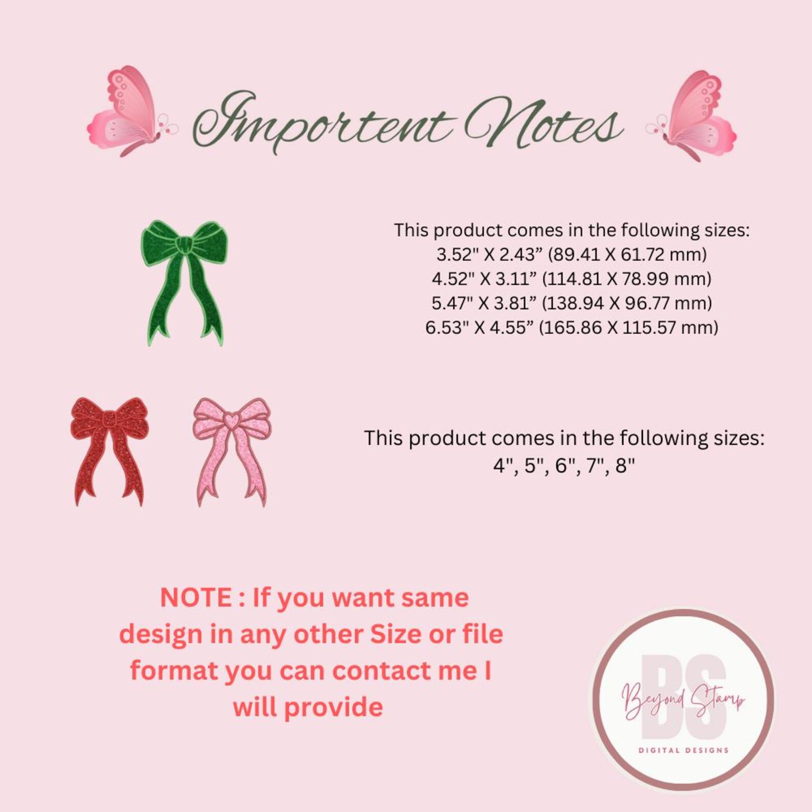 Side Bow Applique Embroidery Designs Bundle Heirloom Ribbon Bow ...