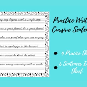 Printable American Cursive Handwriting Worksheets Practice Letters ...