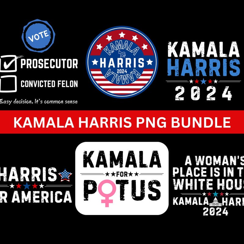 Kamala Harris Png Designs - Etsy