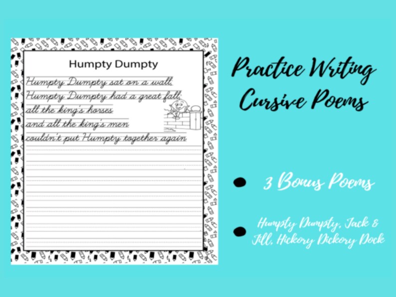 Printable American Cursive Handwriting Worksheets Practice Letters ...