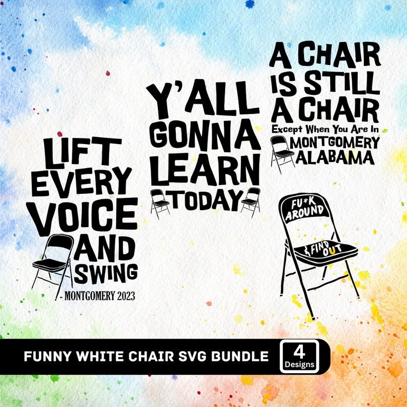 Montgomery Alabama Riverfront Boat White Folding Chair Funny Brawl ...