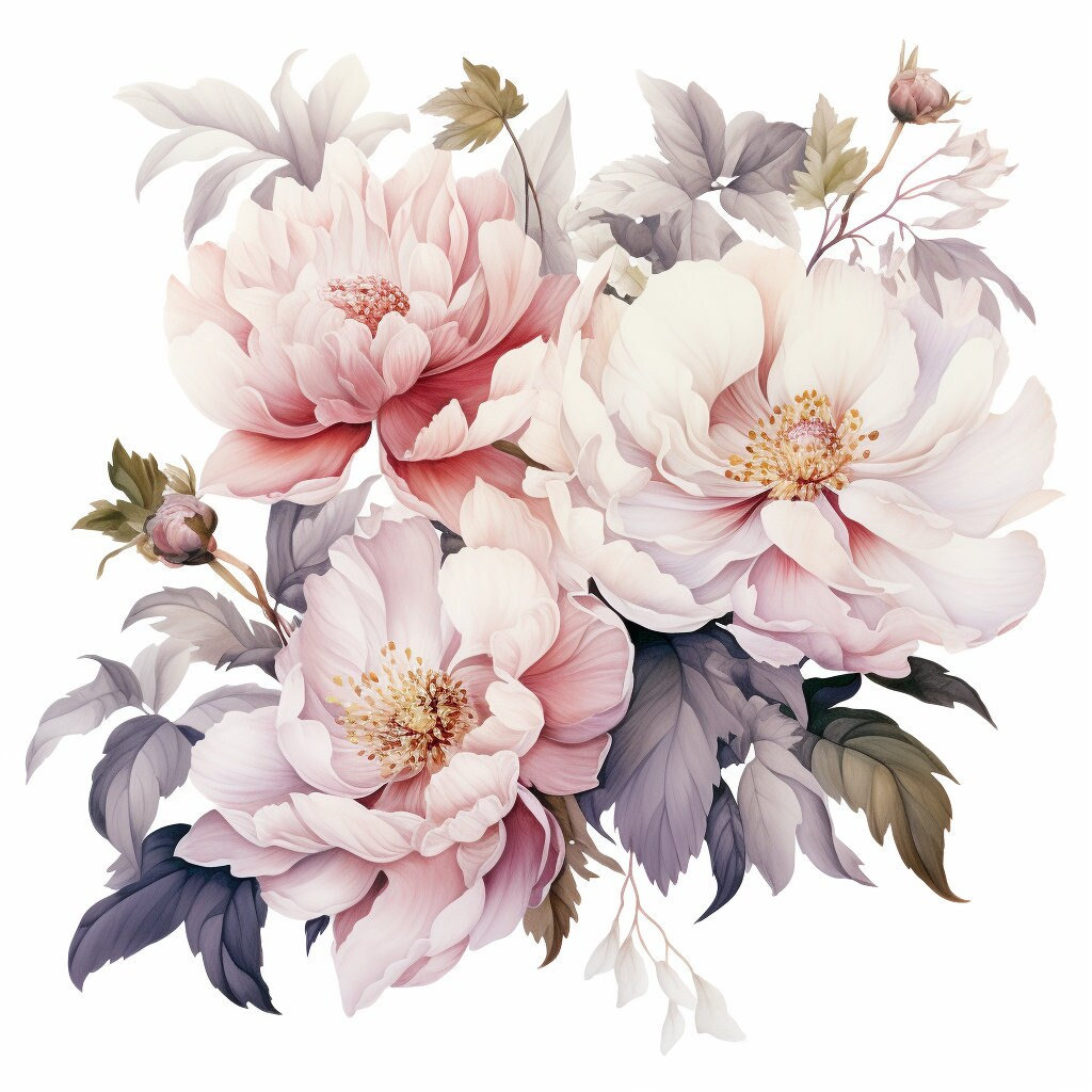 Pack of 8 Beautiful Floral Matte Stickers - Etsy