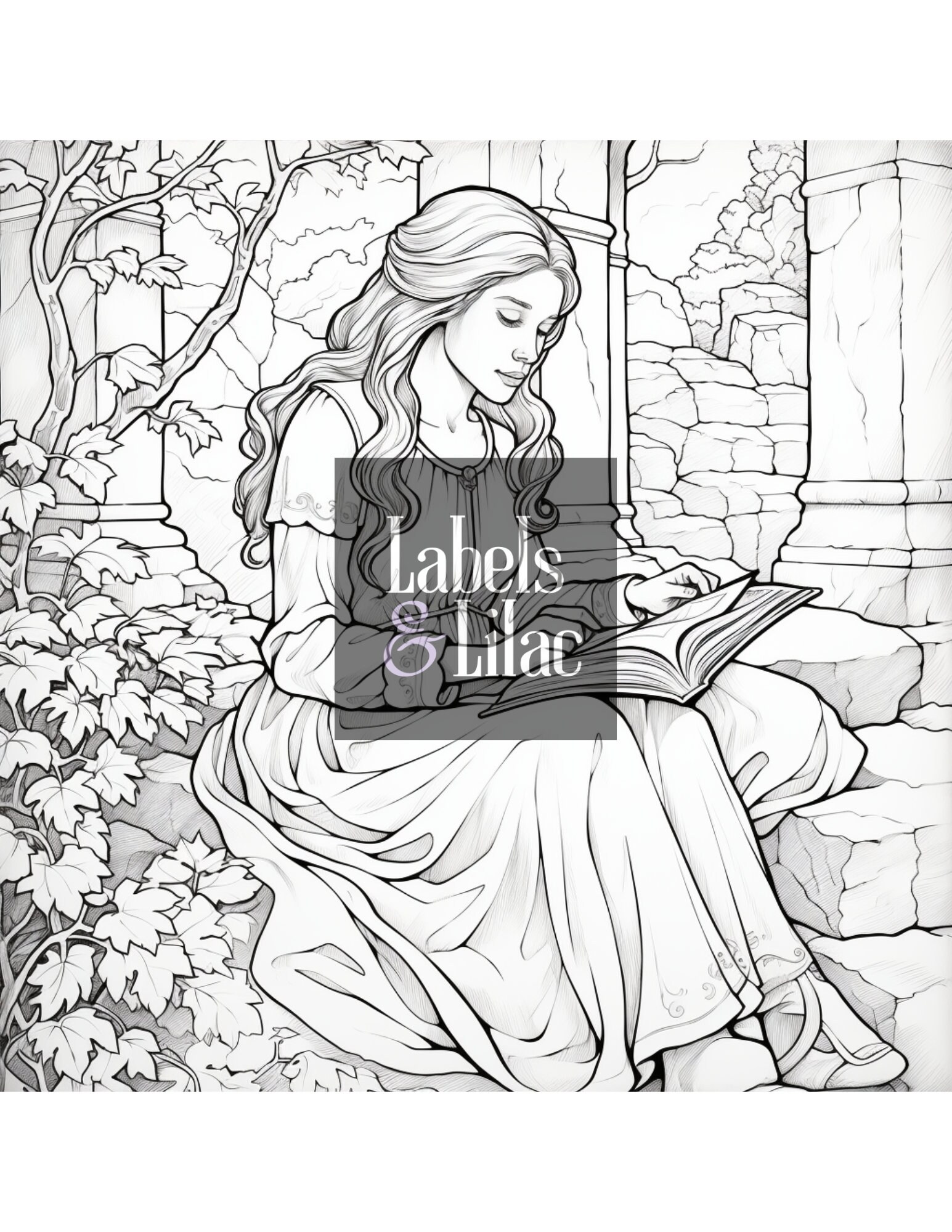 10 Faith Coloring Pages - PNG Files - Etsy
