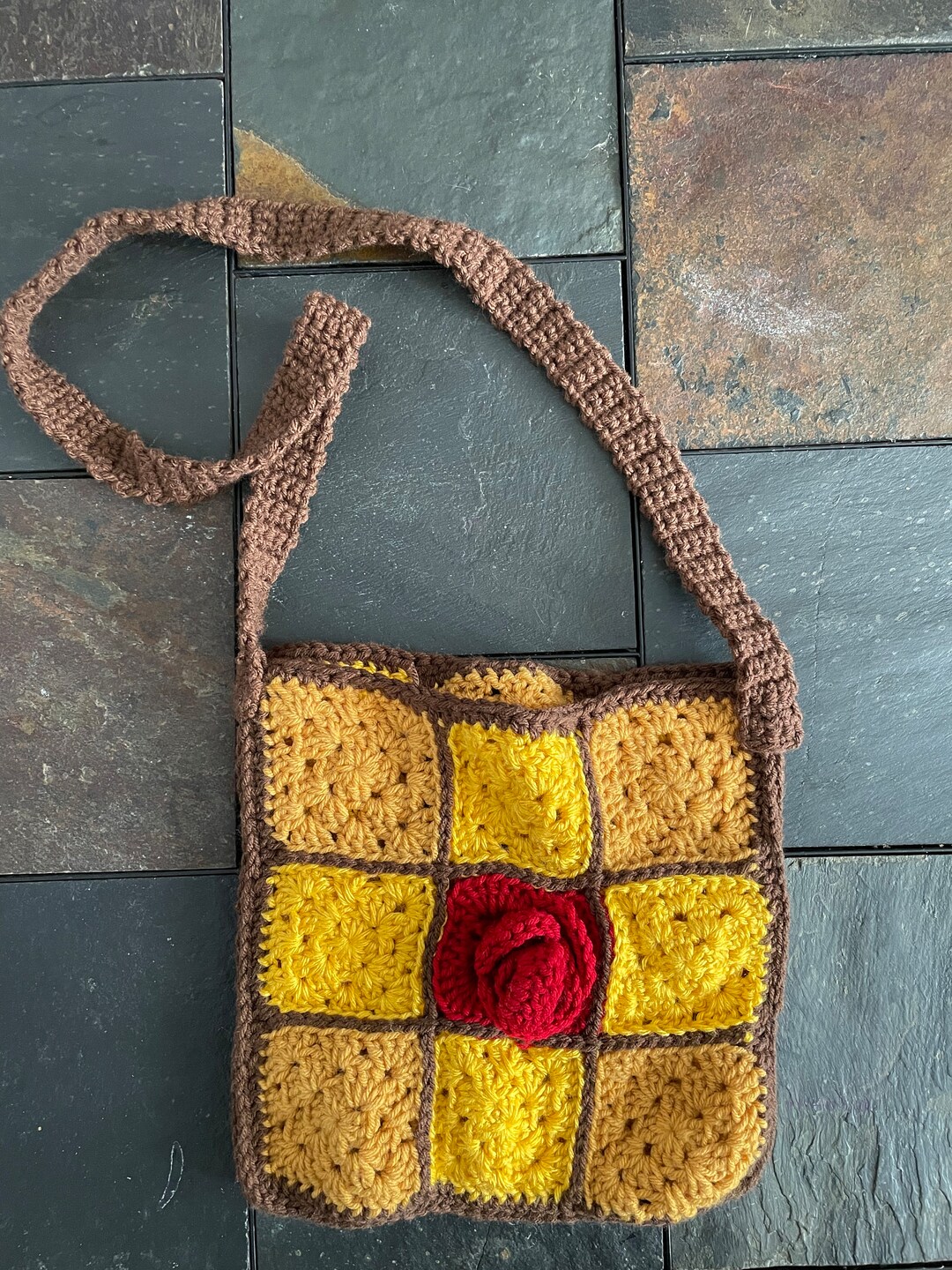 Granny Square Disney Princess Style Purse - Etsy