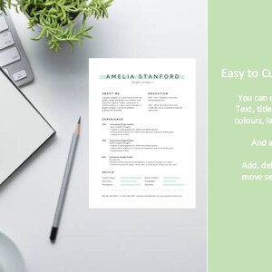 Modern Executive Resume Template, Professional Resume Template, CV ...