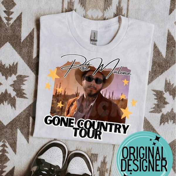 Gone Country Post Malone Png - Etsy