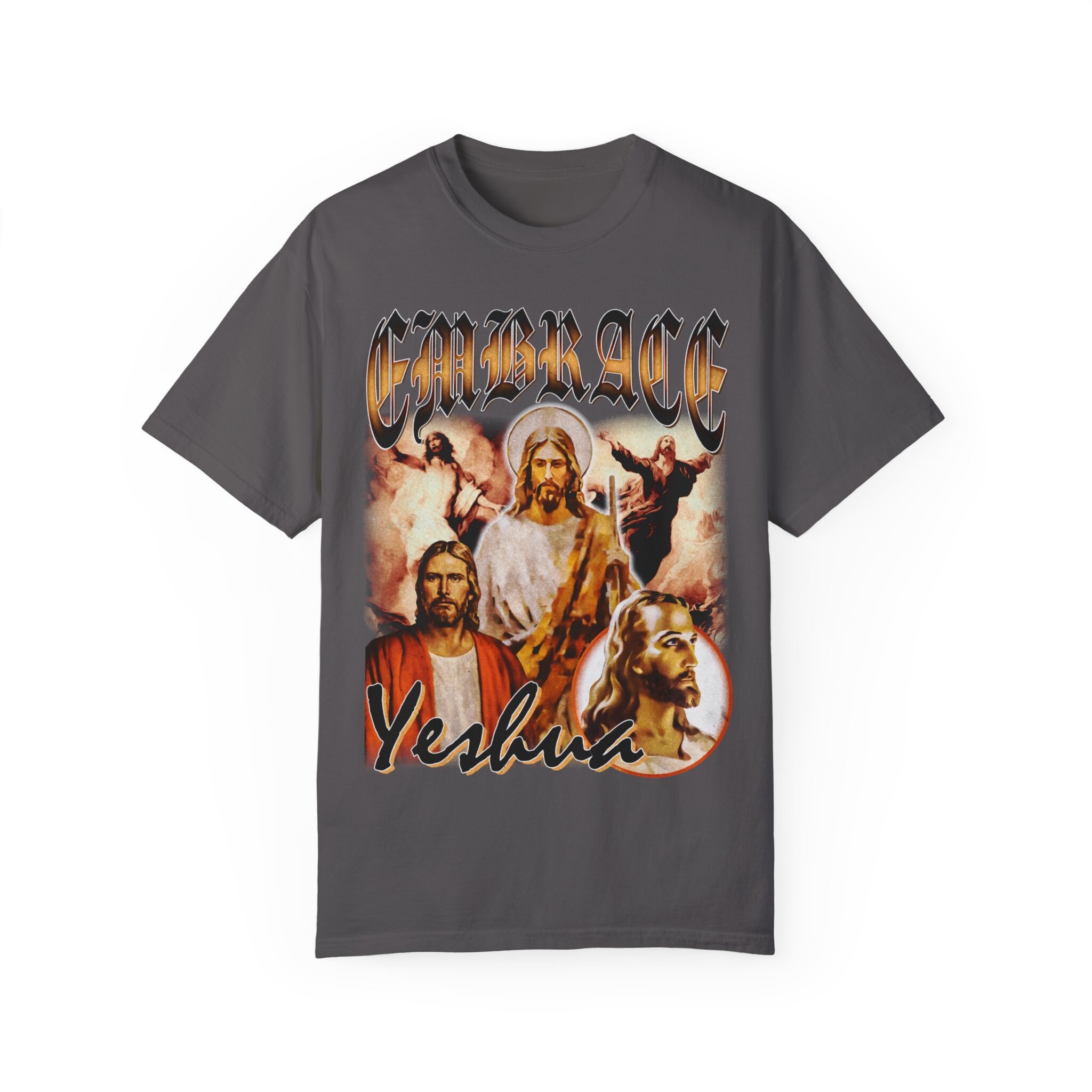 Urban Christian Streetwear Shirt - Embrace Yeshua, Jesus Graphics ...