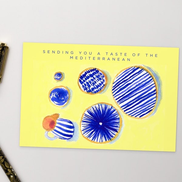 Mediterranean Plates - Etsy