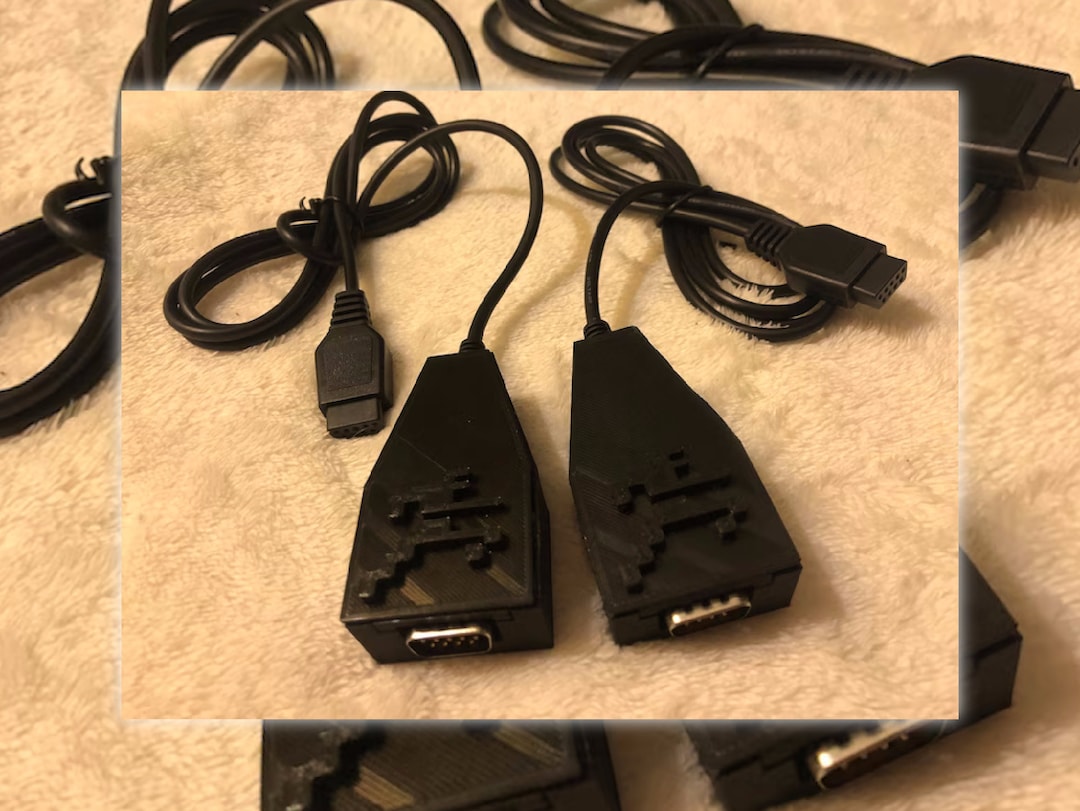 Intellivision Flashback Controller Extension Adapter Cable Set (ideal ...