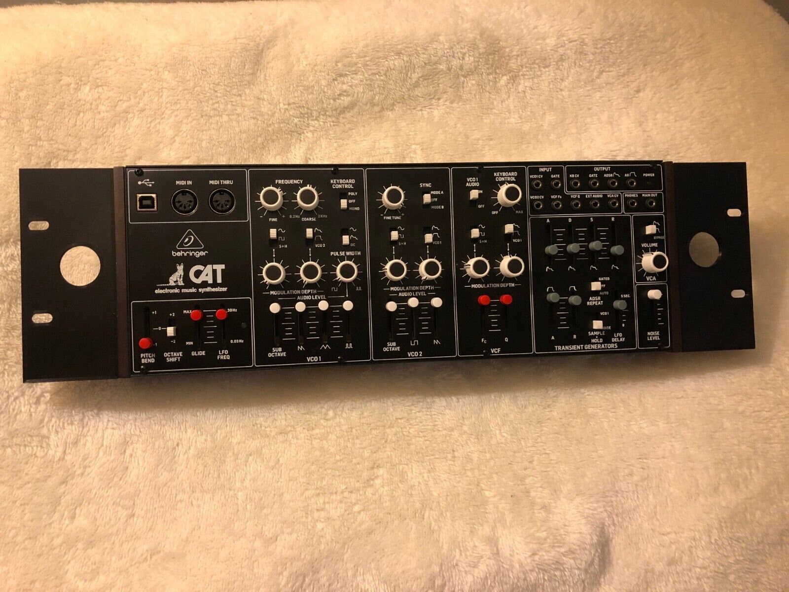 Behringer 3U Rack Ears (cat, Wasp, and Model D) - Etsy