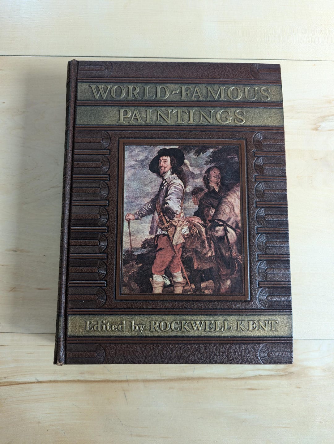 World Famous Paintings by Rockwell Kent 1939 Vintage Art, Large ...