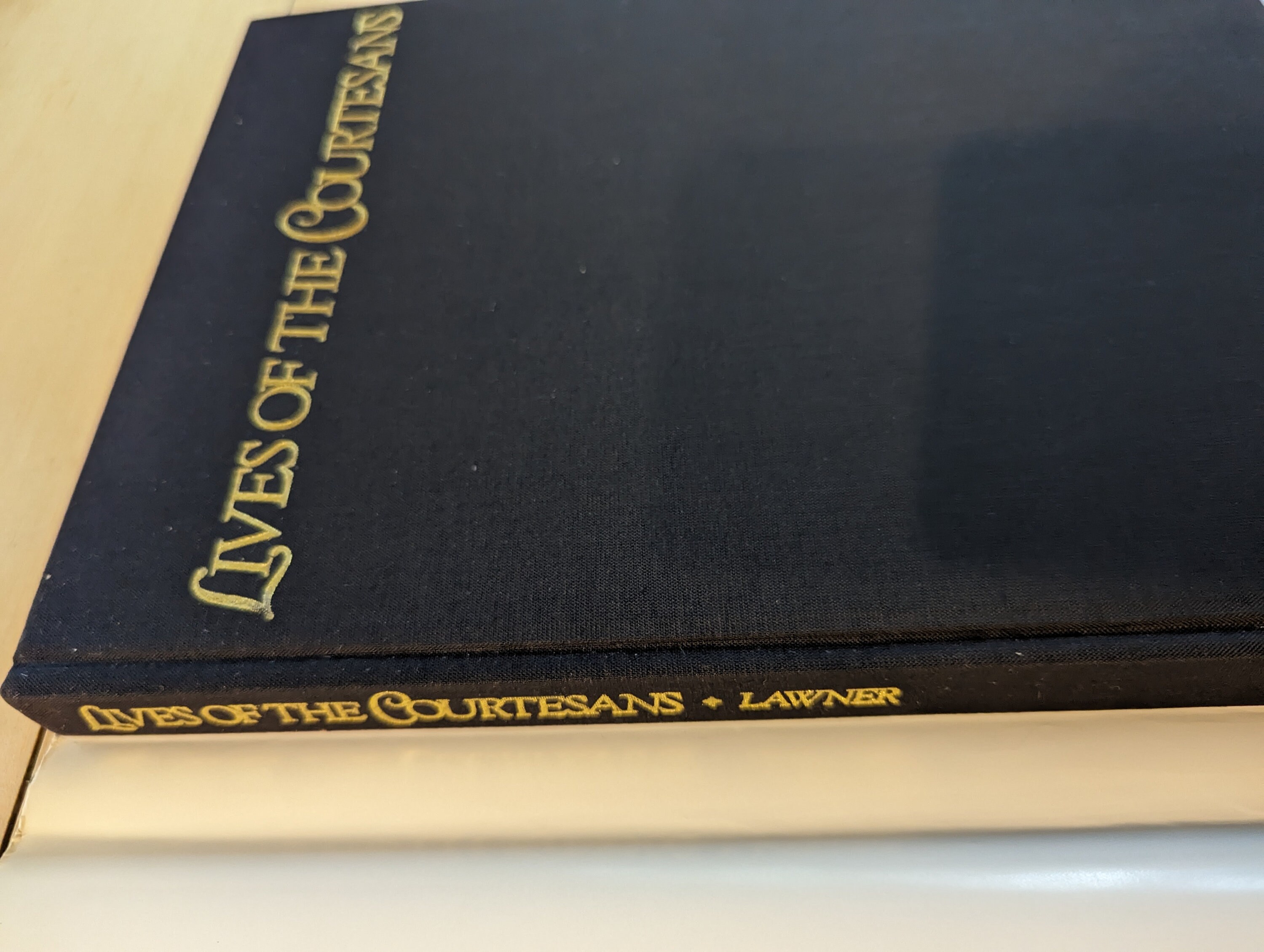 Rare Vintage Hardcover Book: Lives of the Courtesans - Etsy