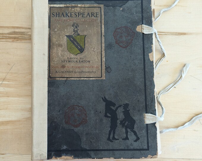 Shakespeare Rare Print Collection, 1900 Connoisseur Edition Withtwelve ...