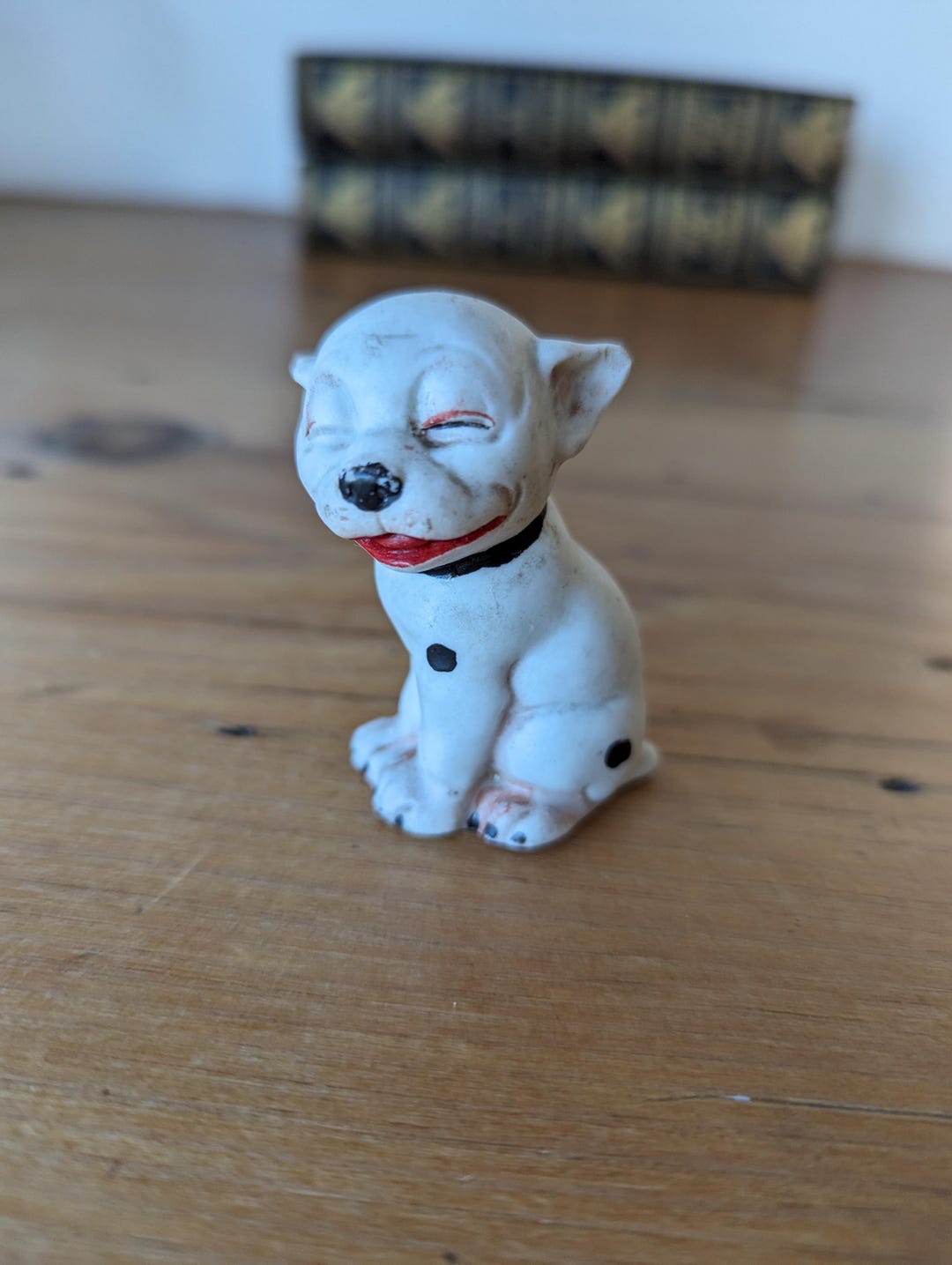 Rare Antique Hertwig Bisque Bonzo Dog, 2.25" Signed Studdy Bonzo, Made ...