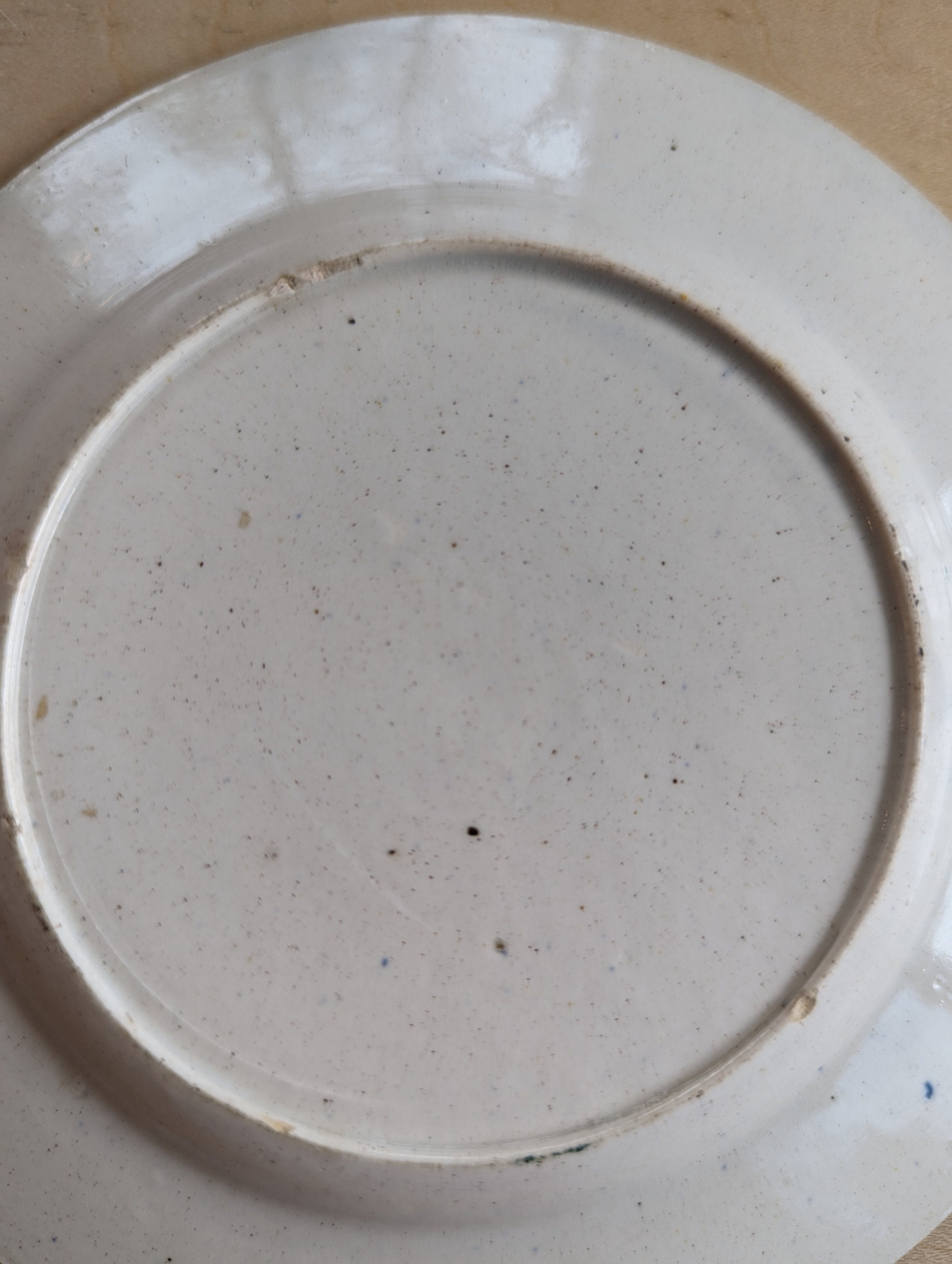 Antique Victorian Plate Hunting Scene, 19th Century English Child's ...