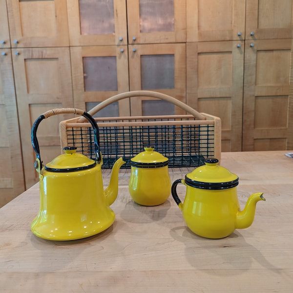 Yellow Teapot - Etsy