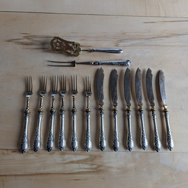 Silver Flatware - Etsy