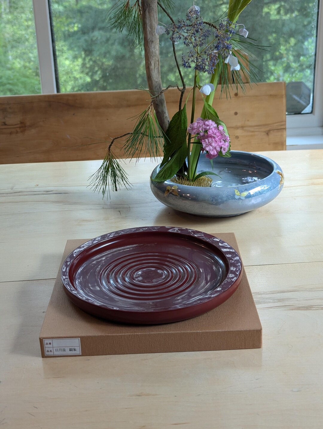 Japanese Lacquer Plate New in Box Kamakura Hana-nuri, Vintage Japanese ...