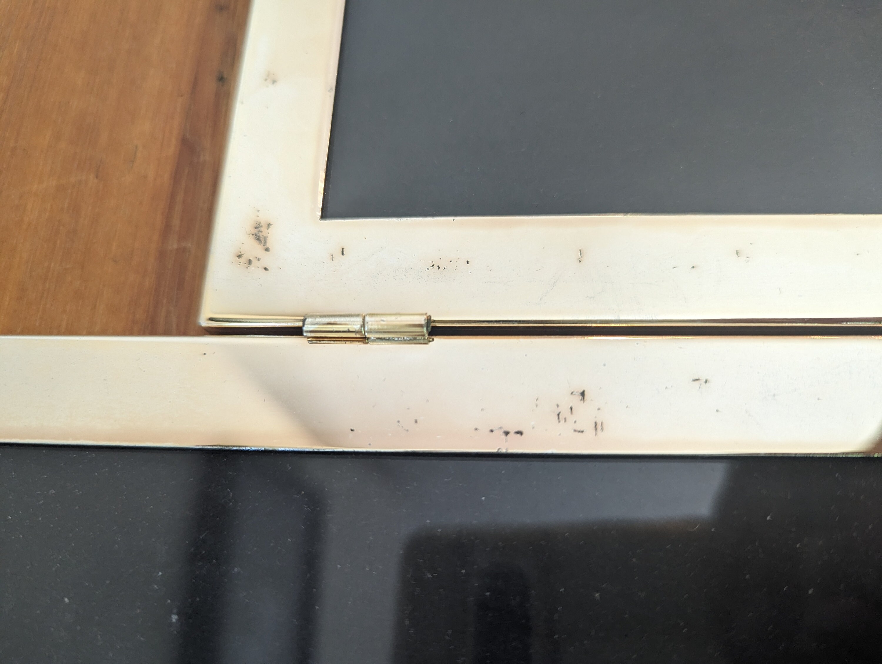 Vintage Folding Picture Frame Book Style Frame, Silverplate Milano ...