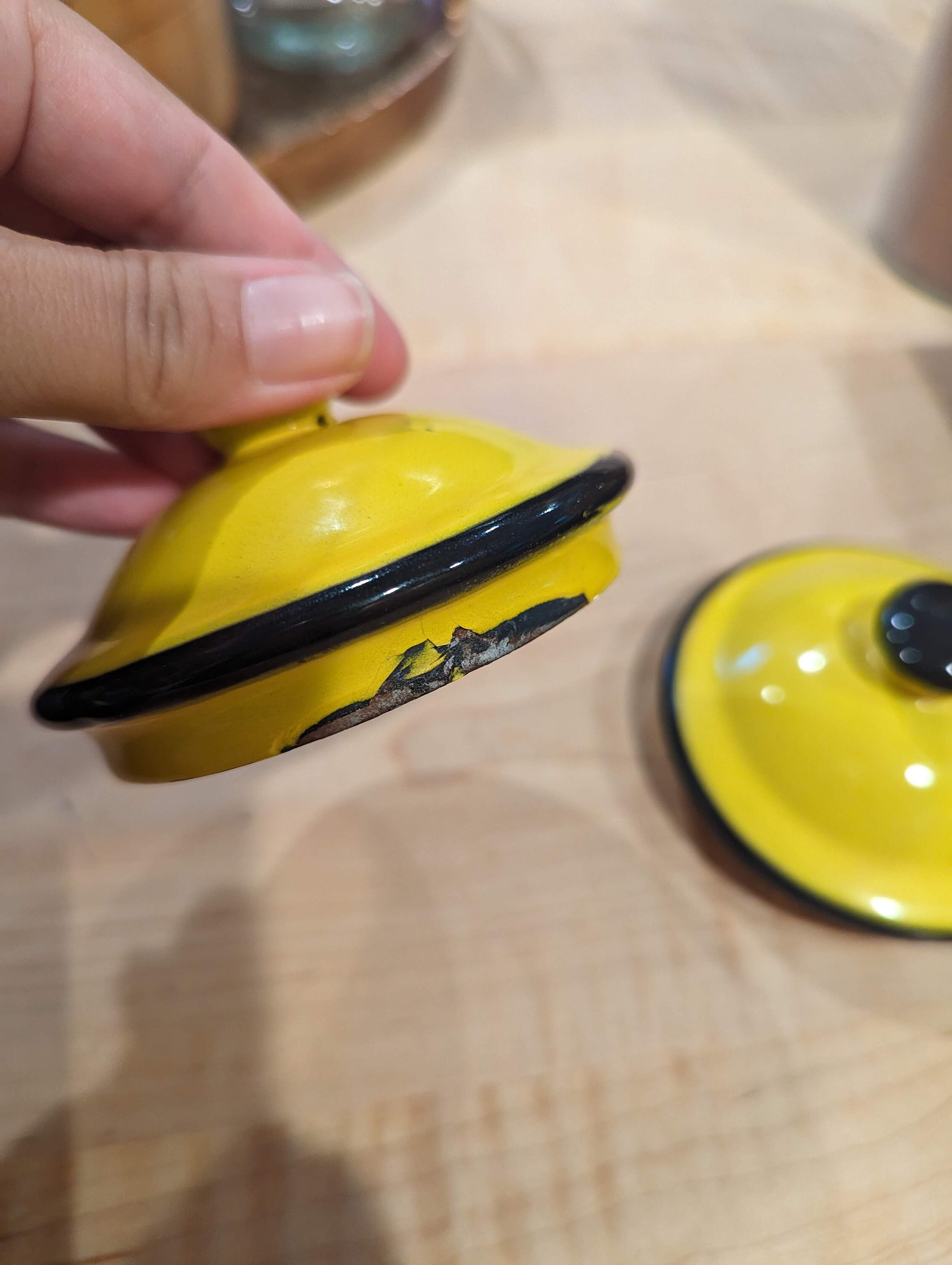 Yellow Enamelware Teapot Set Asahi Japan Yellow Teapot Sugar - Etsy