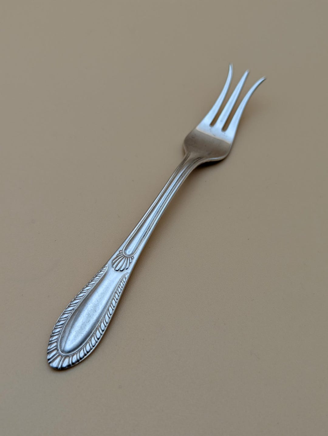 Antique Empire Sterling Silver Lemon Fork 4.5