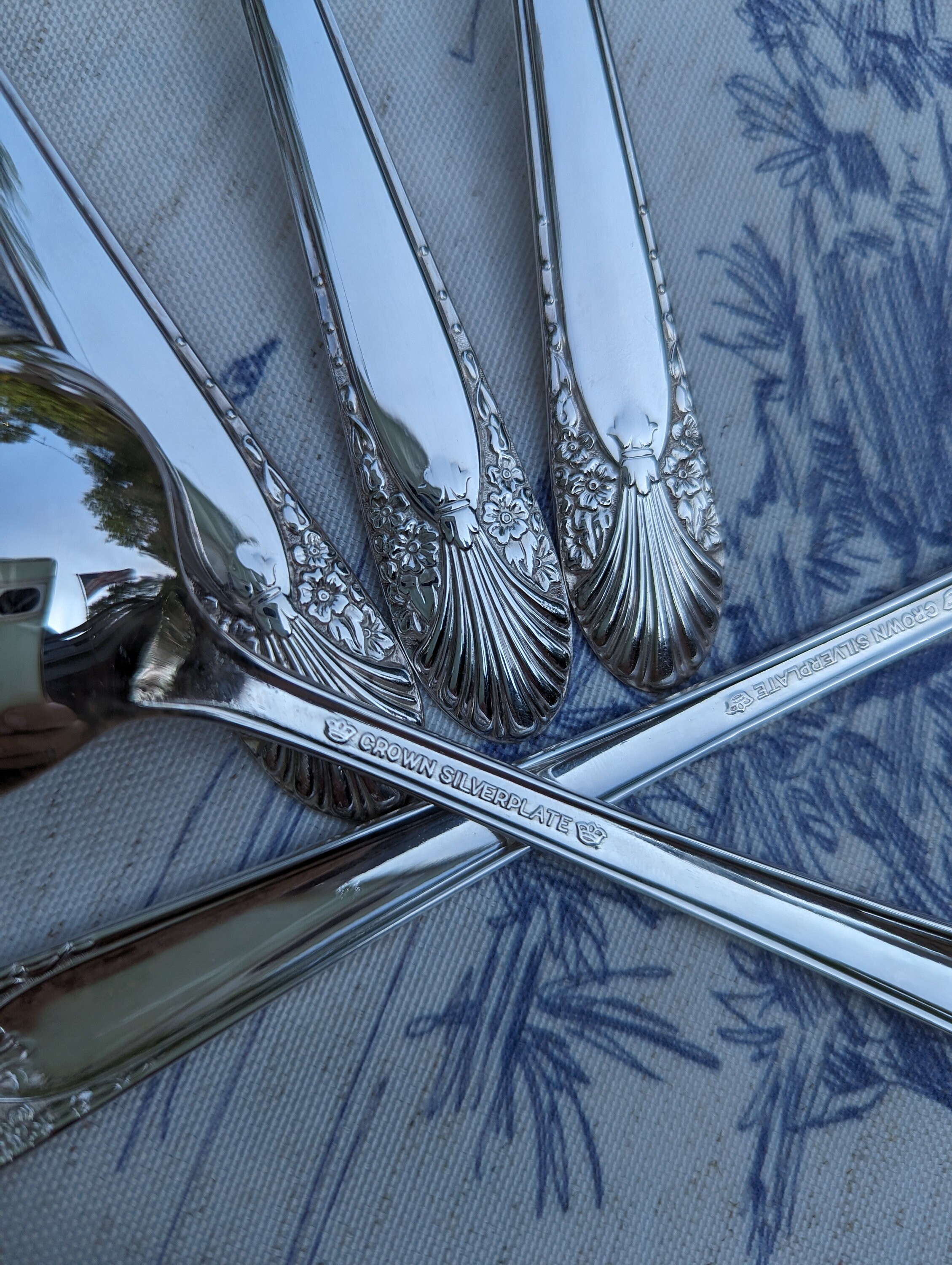 Radiance by Crown Silverplate Vintage Silver Plate Serving - Etsy