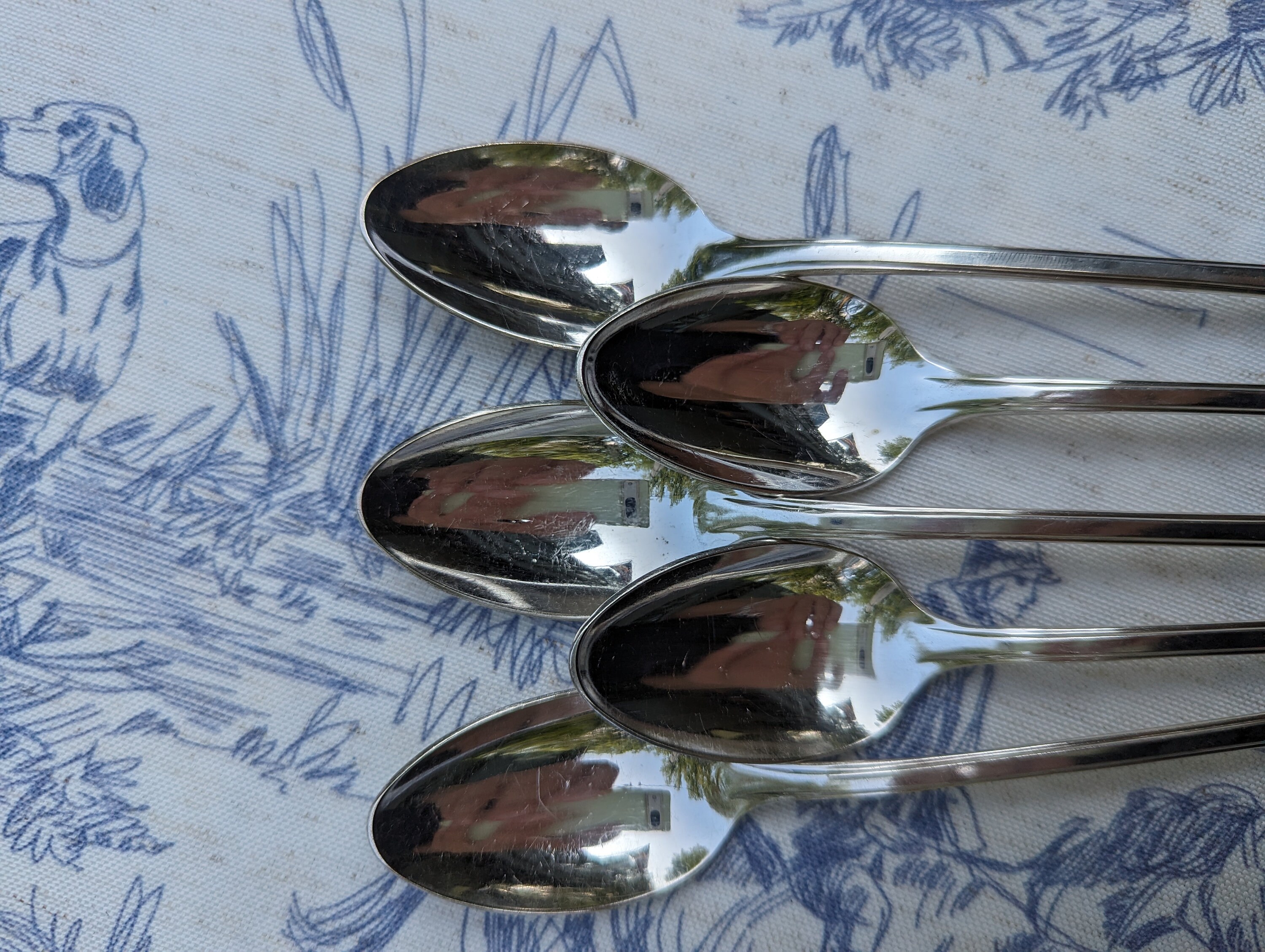 Radiance by Crown Silverplate Vintage Silver Plate Ice Tea Spoons Set ...