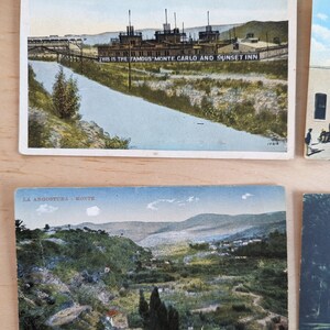 Antique Postcards Mexico, Tijuana Vintage Post Card, Sunset Inn Monte ...