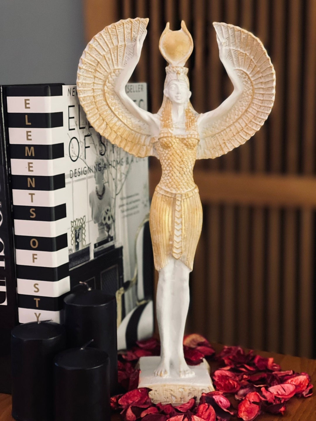Isis Statue,egyptian Goddess Isis Statue,mythological Objects ...
