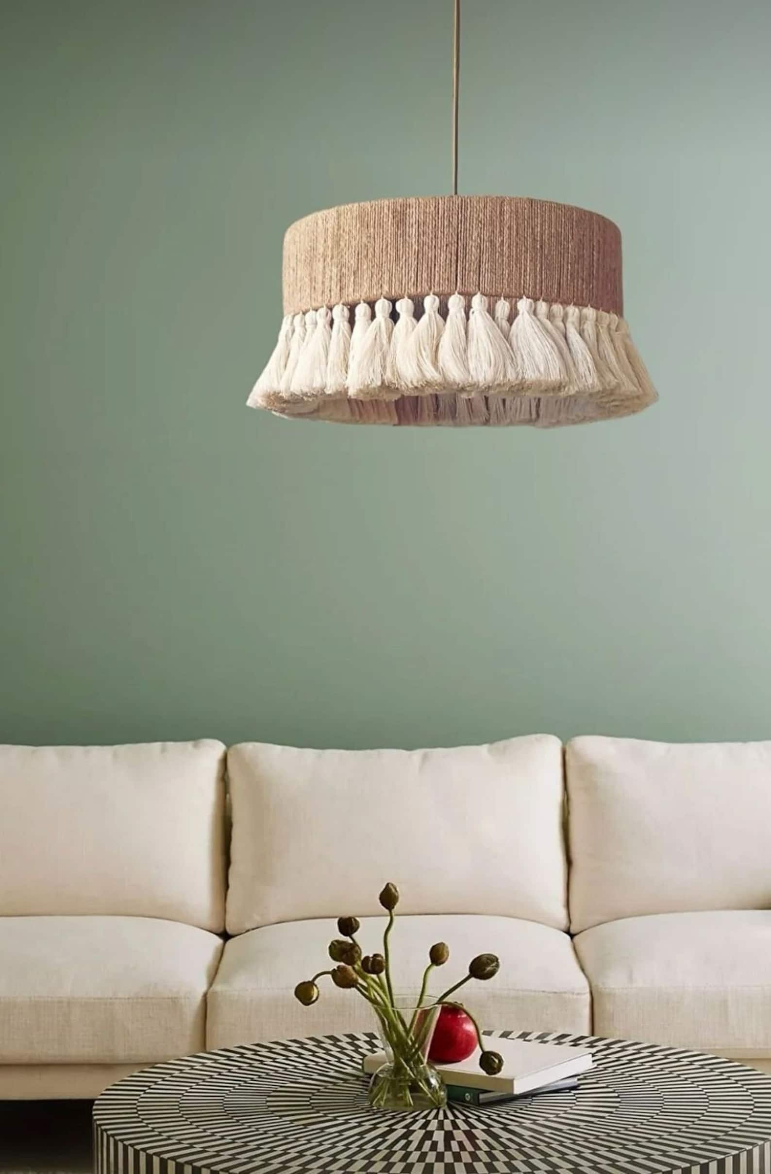 Boho Light, Rustic Chandelier, Fringe Chandelier, Bohemian Chandelier ...