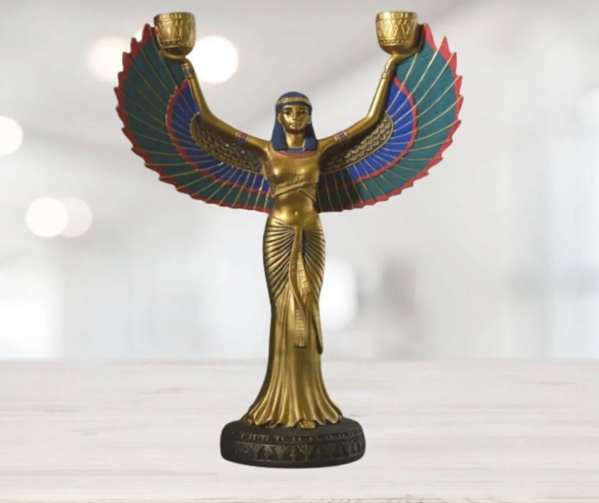 Goddess Statue Isis Statue Egyptian Goddess Isis Statue - Etsy