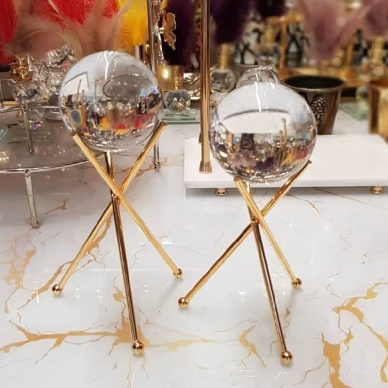 Glass Crystal Ball - Etsy