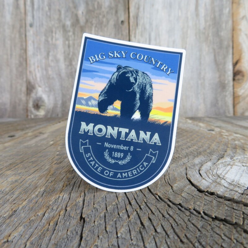 Montana Sticker - Etsy
