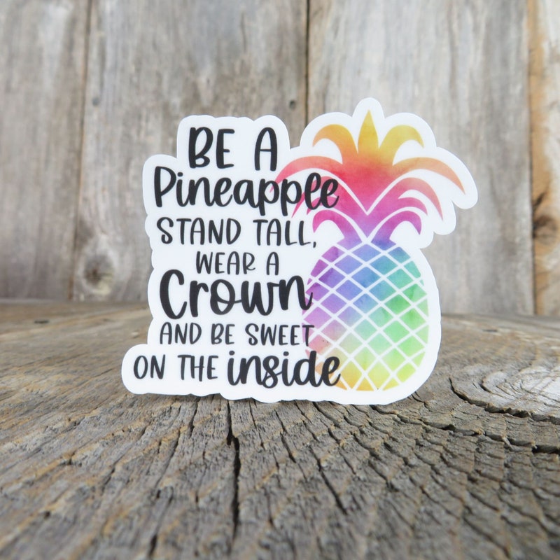 Pineapple Sticker - Etsy