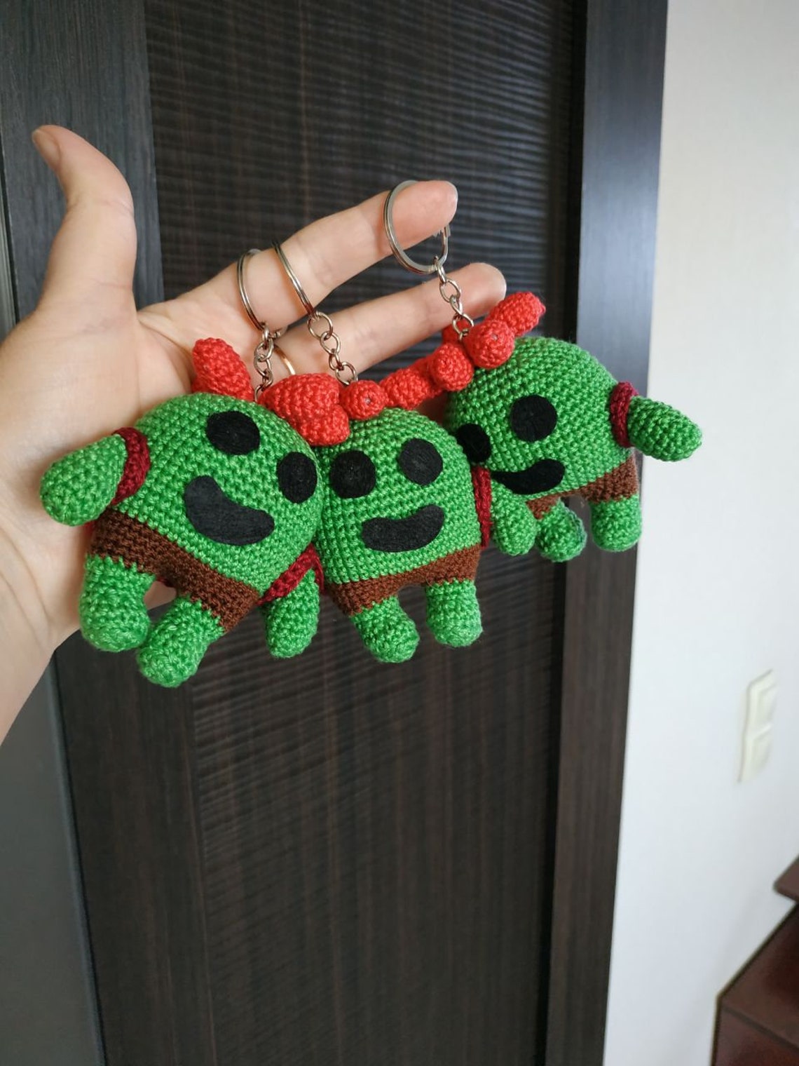 Keychain Spike Brawl Stars - Etsy