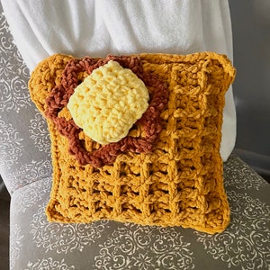 Waffle Pillow Crochet Pattern - Etsy
