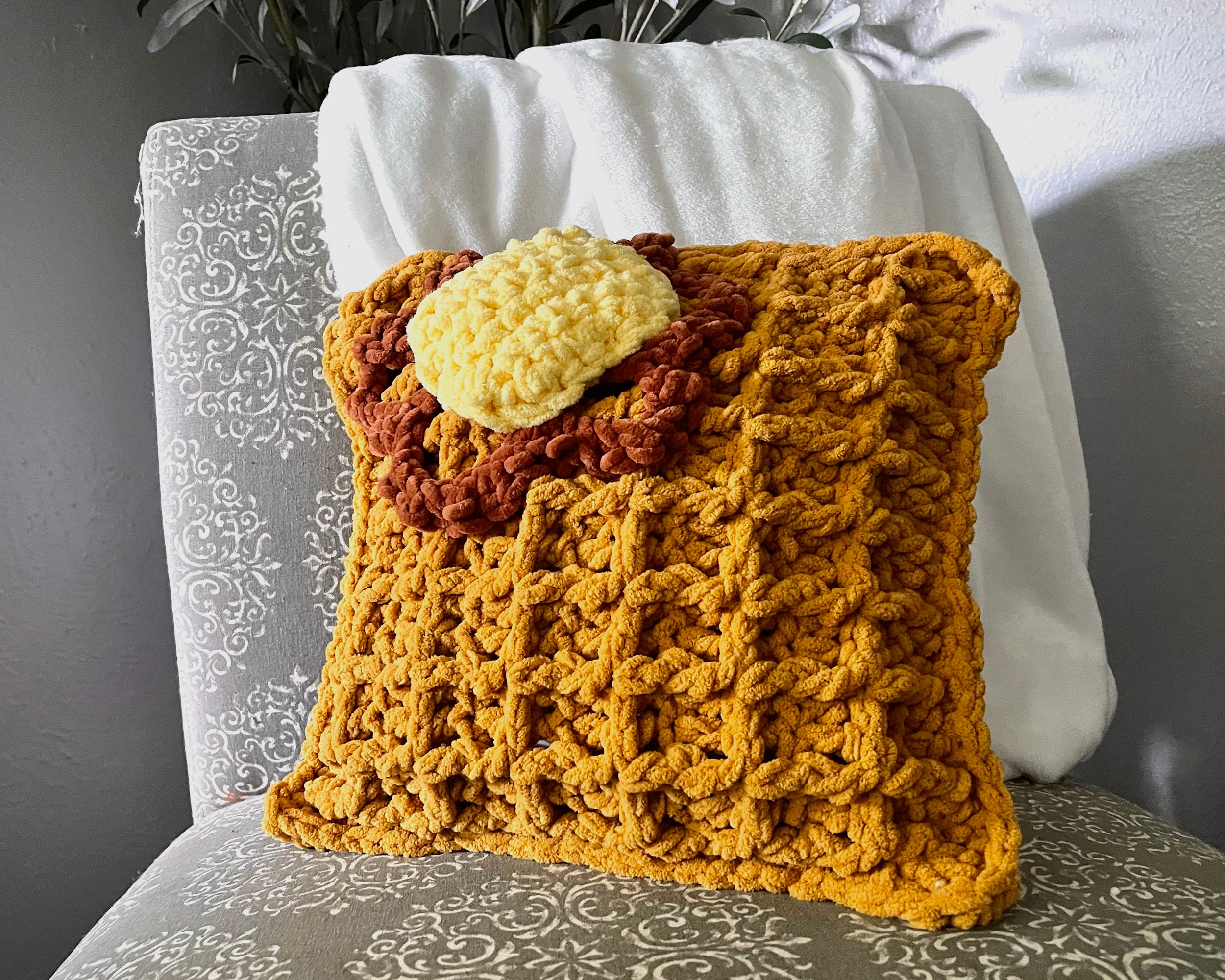 Waffle Pillow Crochet Pattern - Etsy