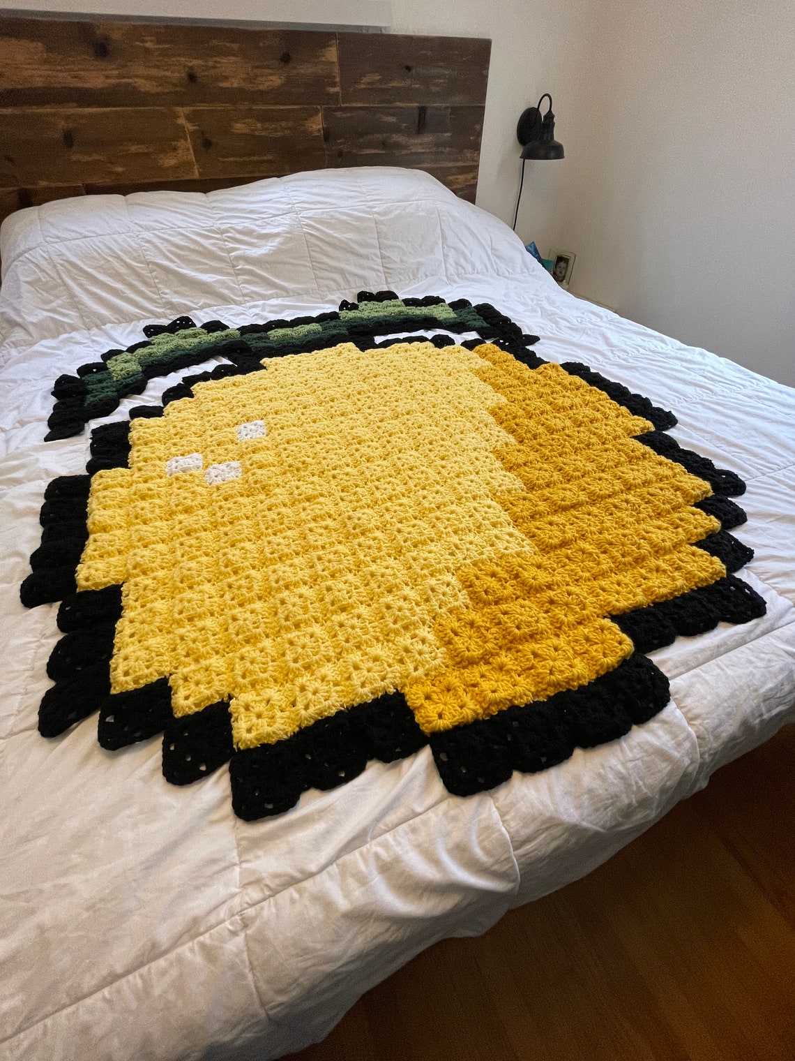Lemon Pixel Blanket Crochet Pattern - Etsy