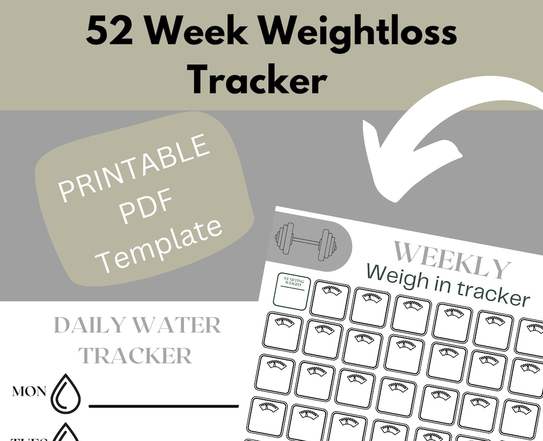 Dynamic Weight Loss Tracker, Hydration Mastery, Personalized Weight ...