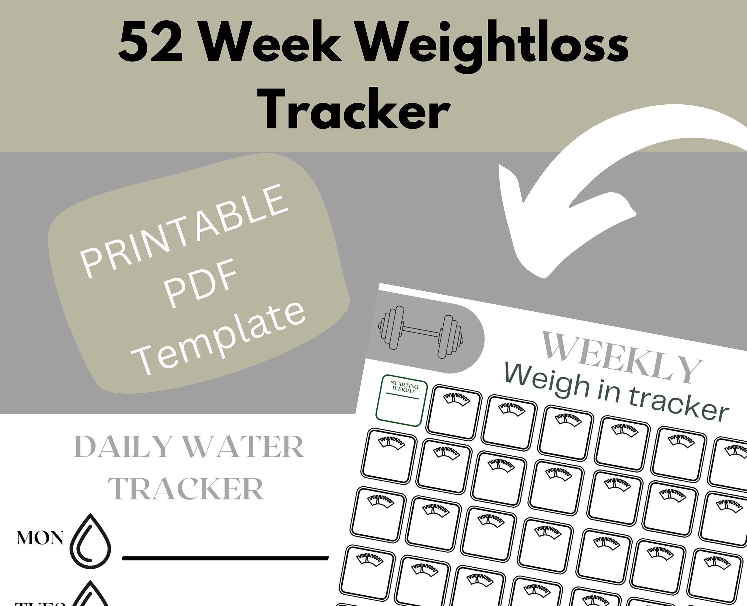 Dynamic Weight Loss Tracker, Hydration Mastery, Personalized Weight ...