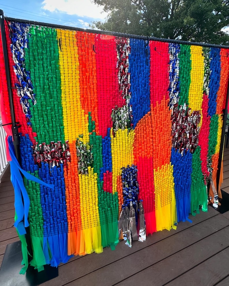 Custom Fringe Wall Backdrop - Etsy