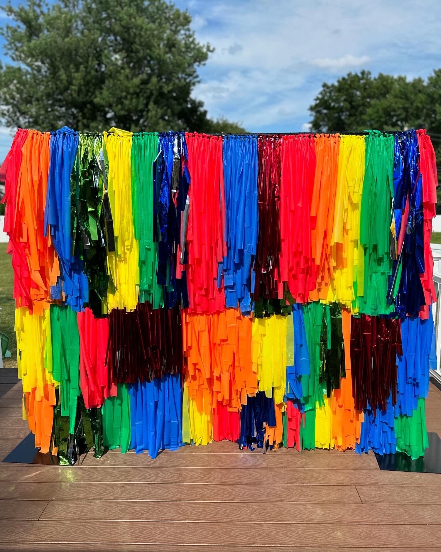 Custom Fringe Wall Backdrop - Etsy