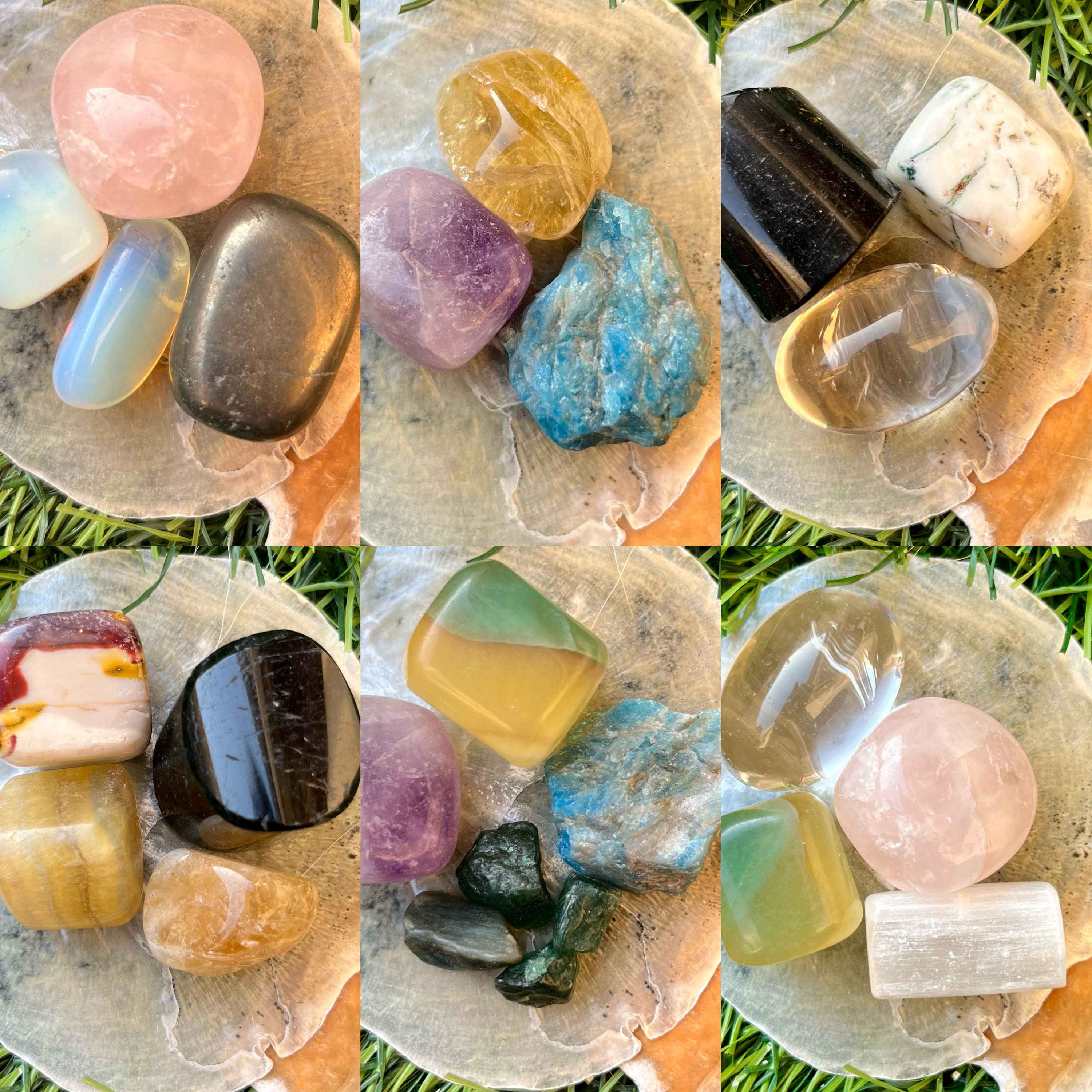 Crystal Zodiac Kit/ Birthstone/ A Grade Astrological Gift/ 12 Zodiac ...